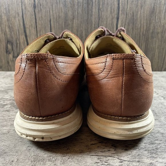 Cole Haan | Shoes | Cole Haan Mens Original Grand Brown Leather Wingtip ...